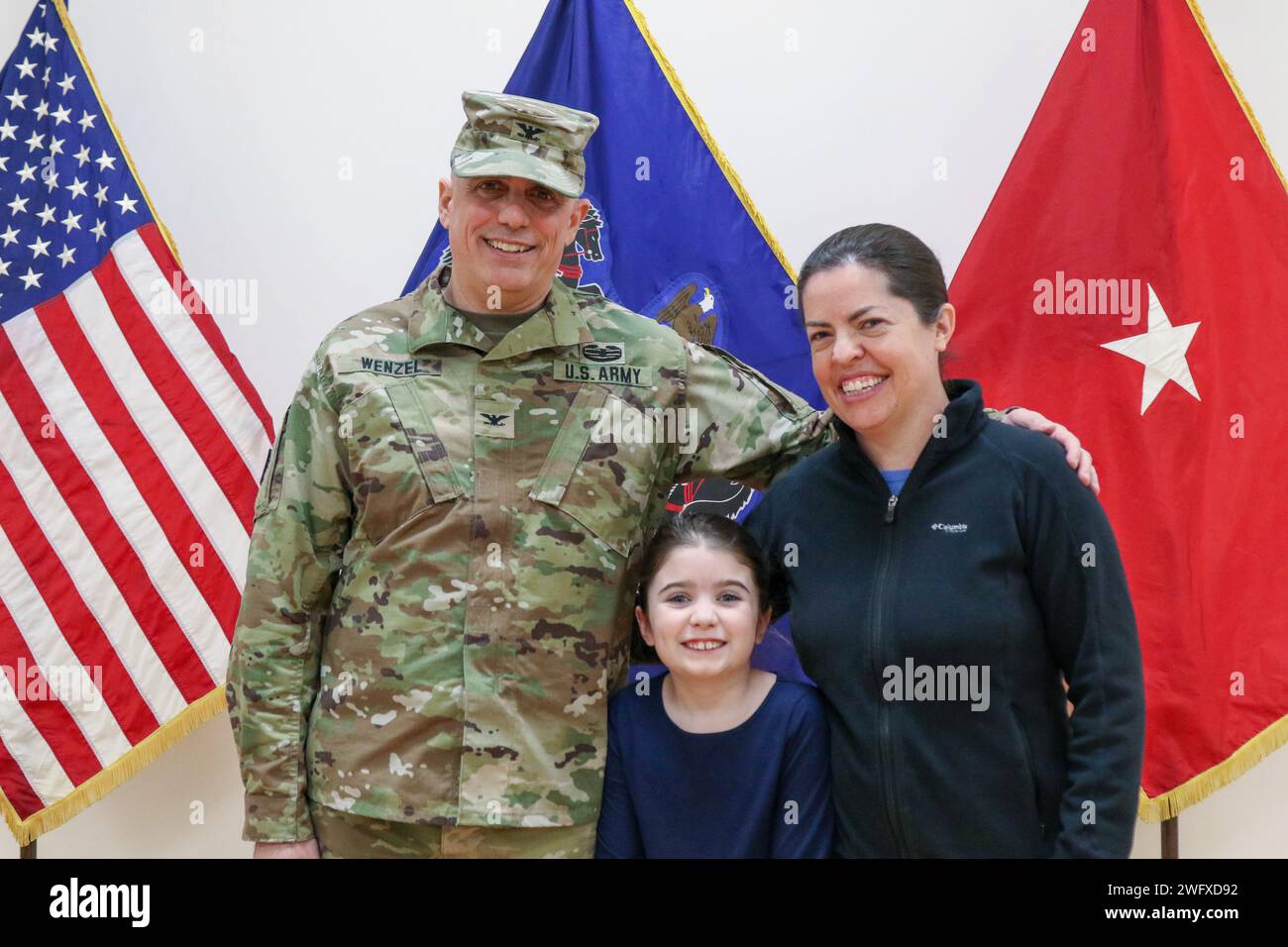 U.S. Army Col. John M. Wenzel, new commander of the 166th Regiment ...