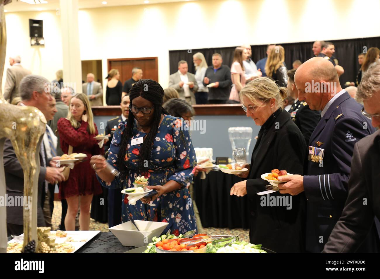Fort Novosel conducts its New Year's Reception at The Landing Jan. 12 ...