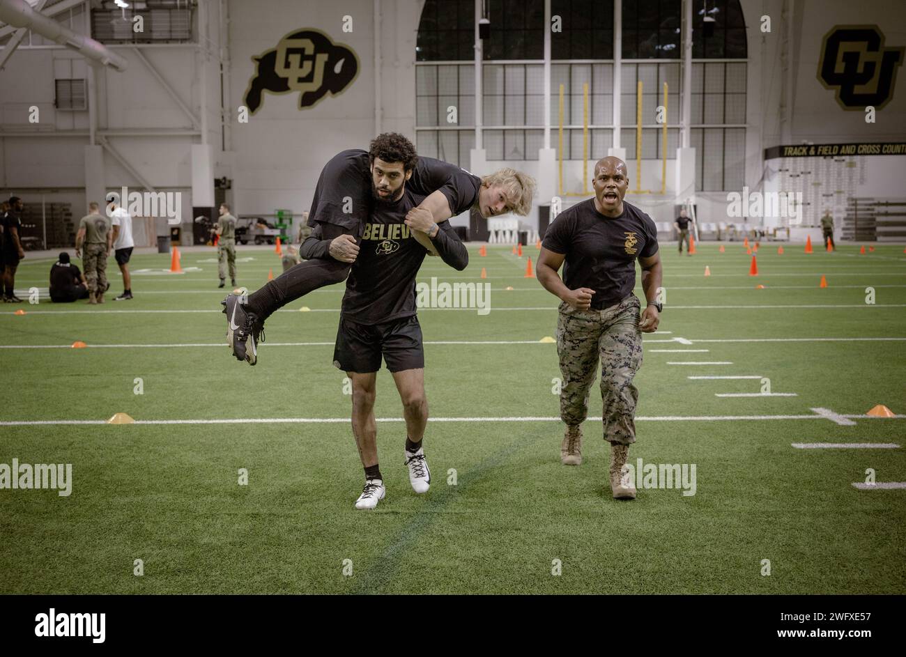 U.S. Marines with Recruiting Station (RS) Denver, 8th Marine Corps ...