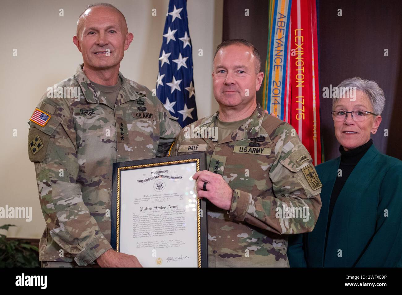 U.S Army Chief of Staff of the Army Gen. Randy A. George hosts the ...