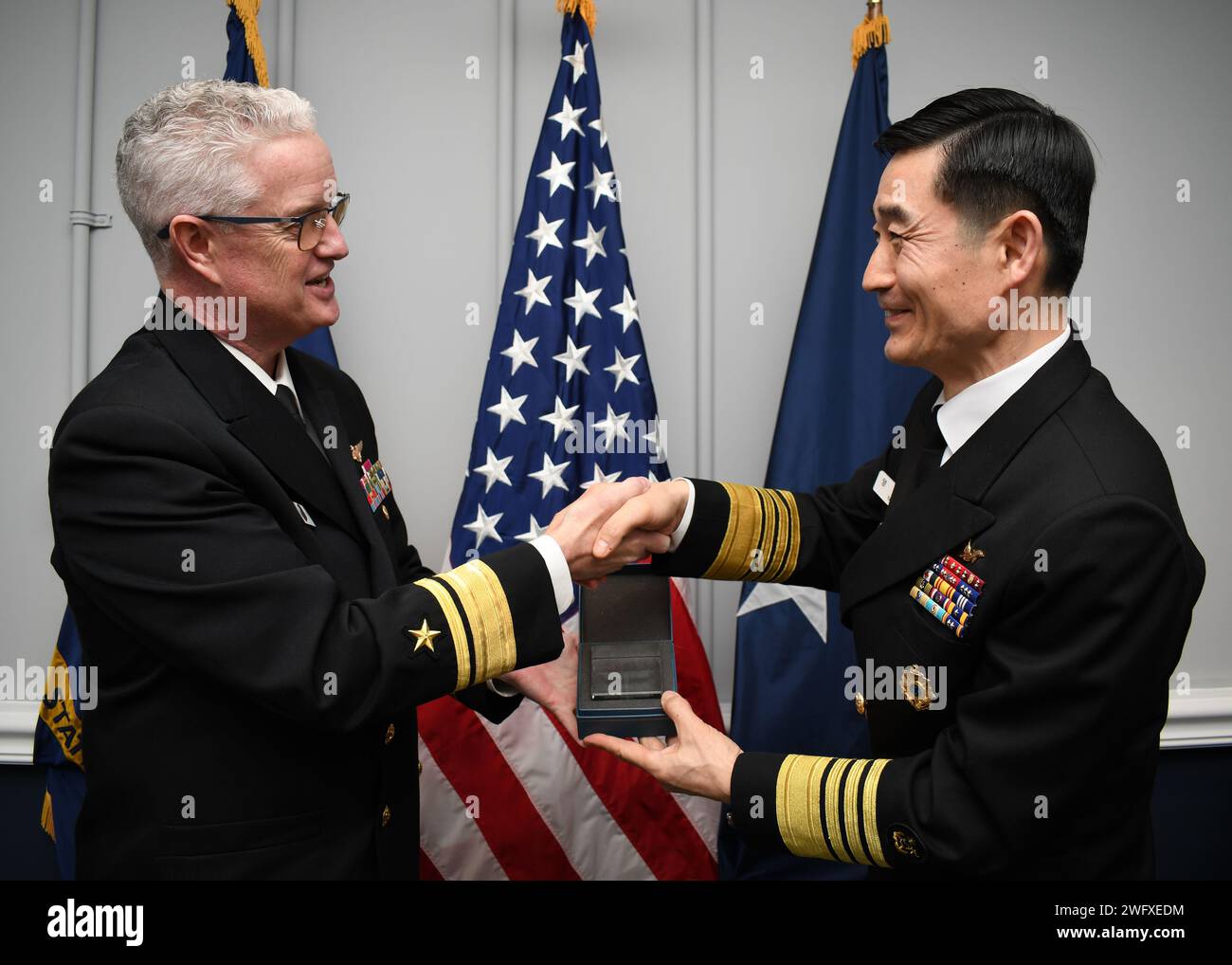 PATUXENT RIVER (Jan. 31, 2024) - Program Executive Officer for Unmanned Aviation and Strike ...