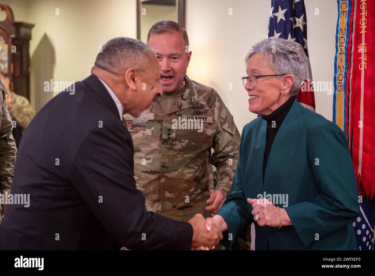 Maj gen randy george hi-res stock photography and images - Alamy