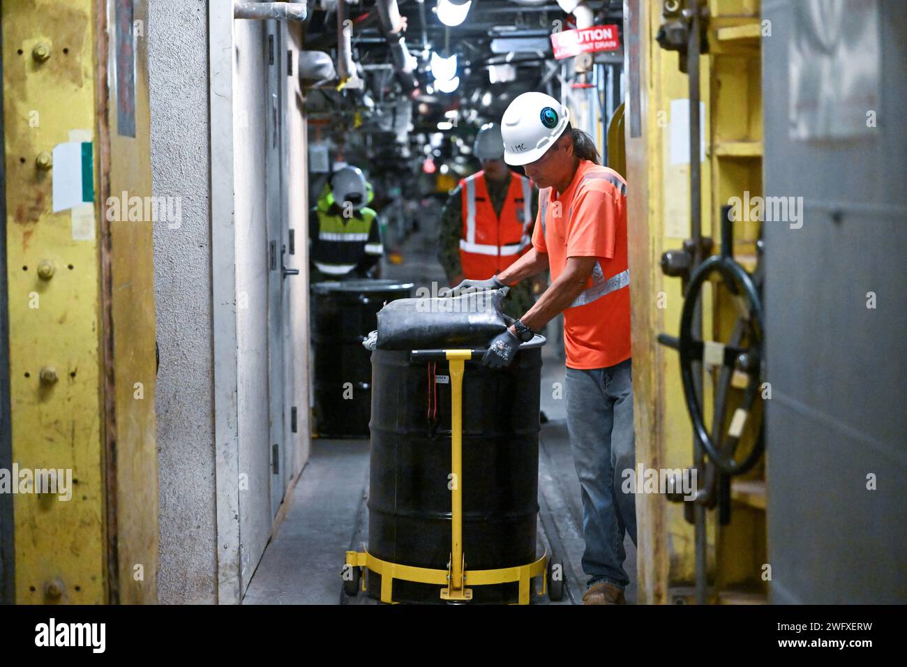 Personnel in support of Joint Task Force-Red Hill (JTF-RH) begin the ...