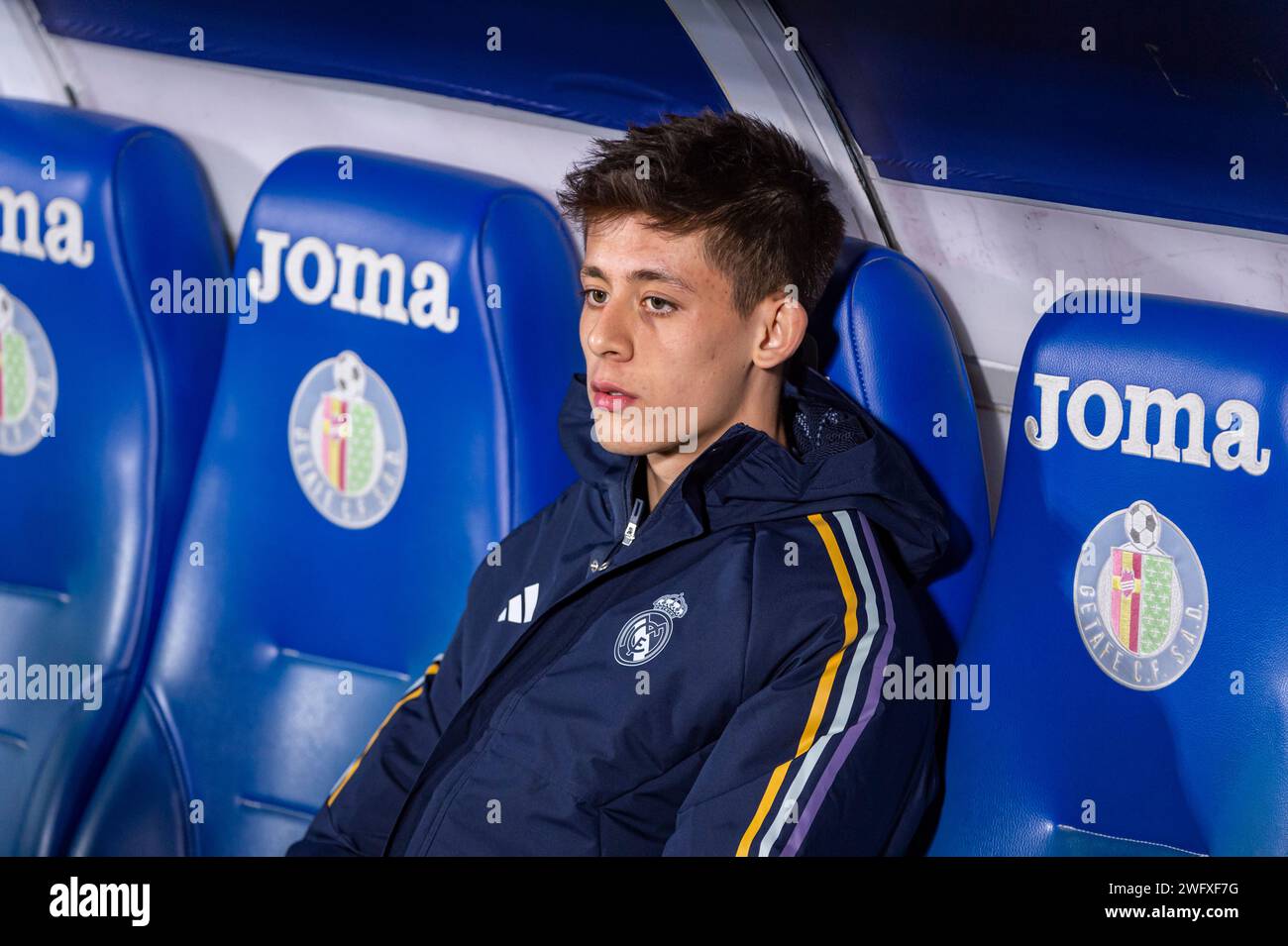 Arda guler ancelotti real madrid hi-res stock photography and images ...