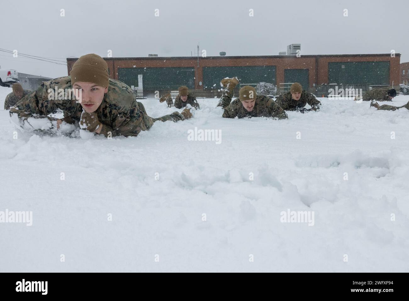 U.S. Marines with Communications Strategy and Operations section for ...