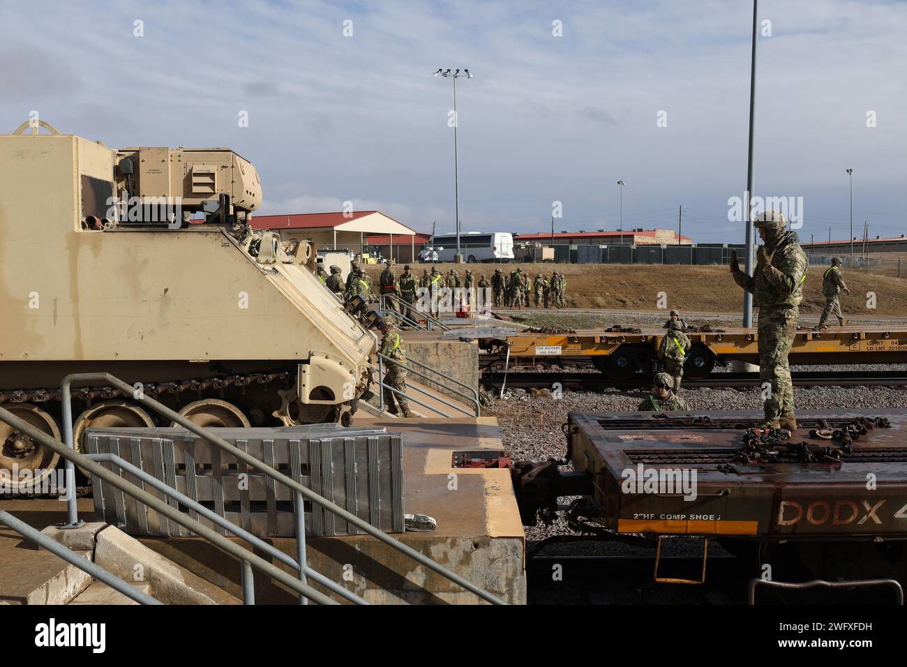 Soldiers from the 75th Field Artillery Brigade; the 2nd Battalion, 18th ...