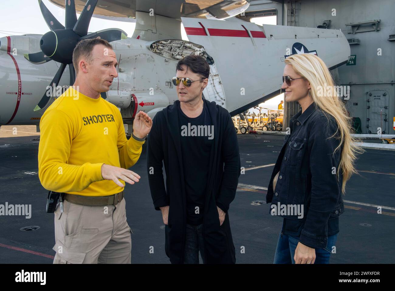 240120-N-TY704-1041 PHILIPPINE SEA (Jan. 20, 2024) Lt. Austin Starner ...