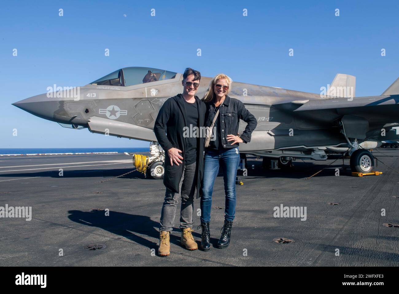 240120-N-TY704-1080 PHILIPPINE SEA (Jan. 20, 2024) Jamelle Fraley ...