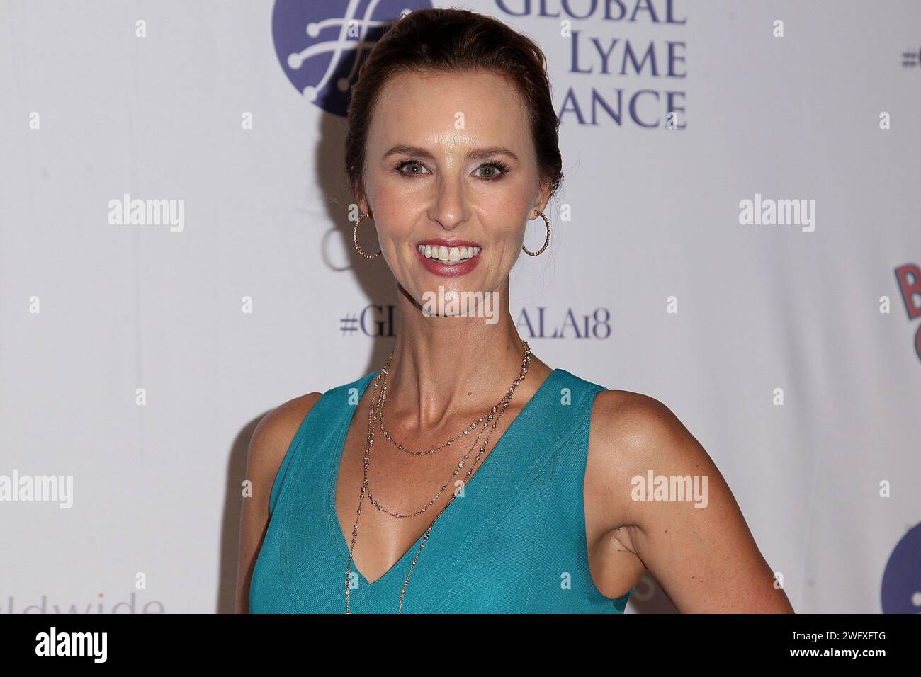 New York, NY, USA. 11 October, 2018. Erin Walker at the Global Lyme ...