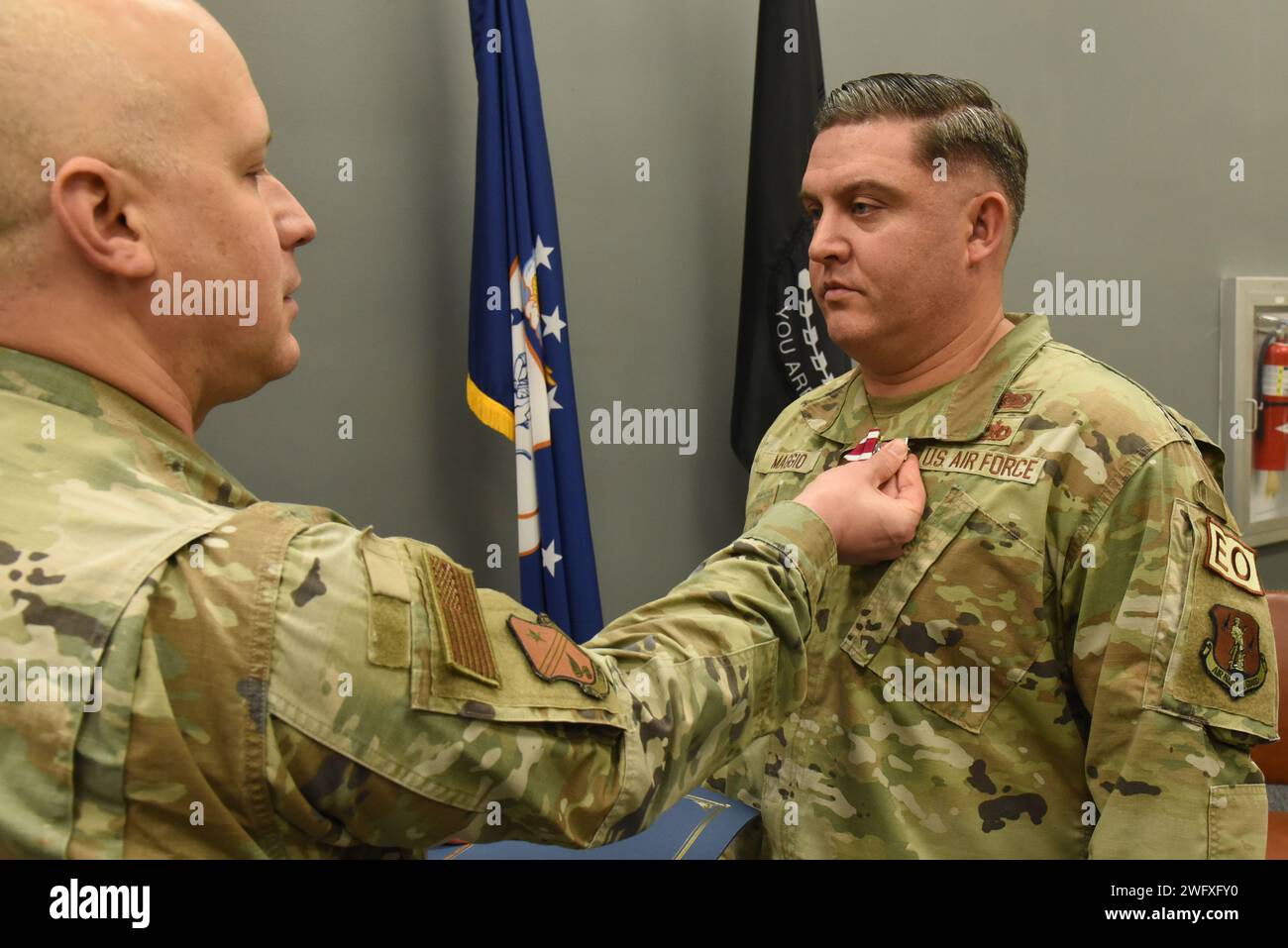 U.S. Air Force Capt. Anthony Maggio, the Equal Opportunity Director at ...