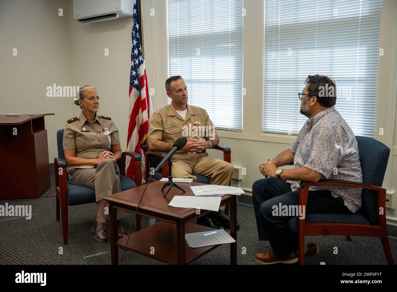 Brig. Gen. Michelle Link, deputy commander, Joint Task Force-Red Hill ...