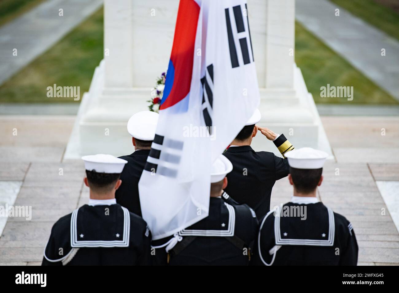 Chief of Naval Operations for the Republic of Korea Adm. Yang Yong-mo ...