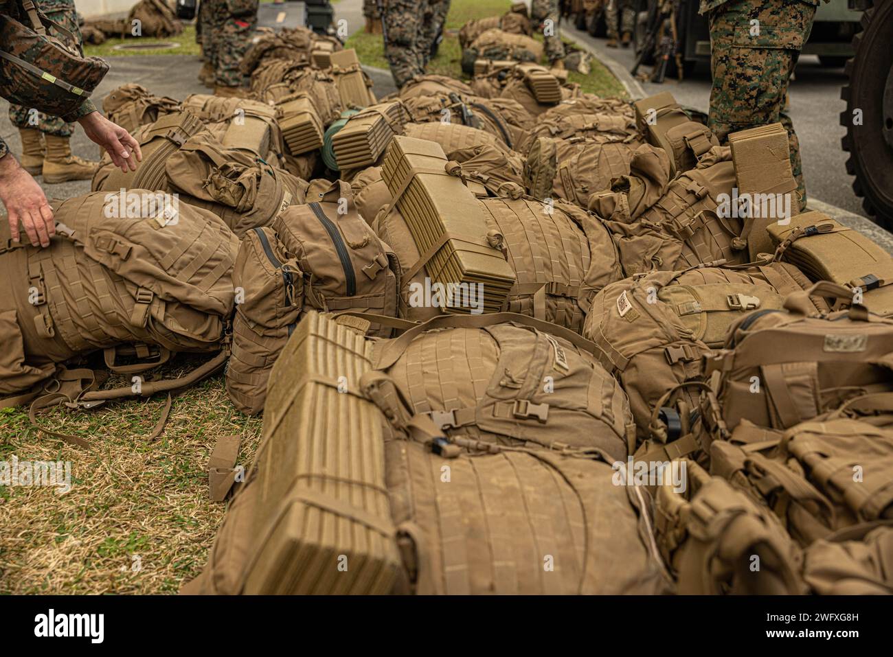 U.S. Marines with Combat Logistics Battalion 4, Combat Logistics ...