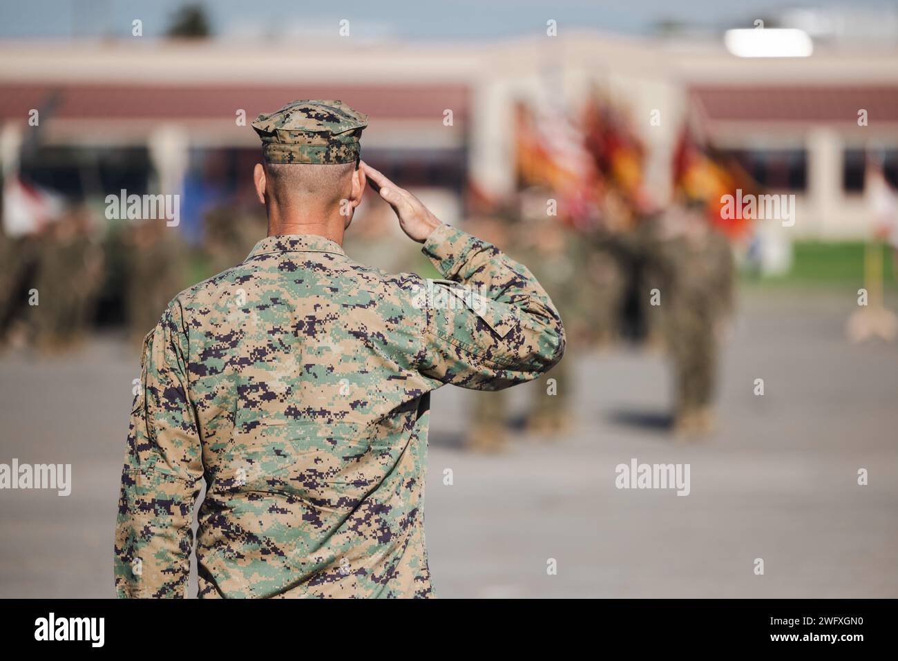 U.S. Marine Corps Maj. Gen. Bradford J. Gering, commanding general of I ...
