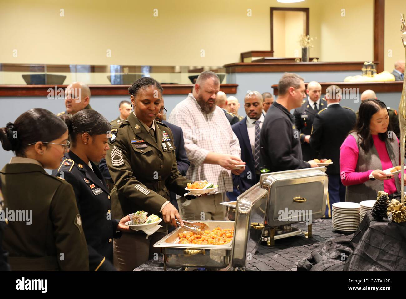 Fort Novosel conducts a New Year's Reception at The Landing Jan. 12 ...