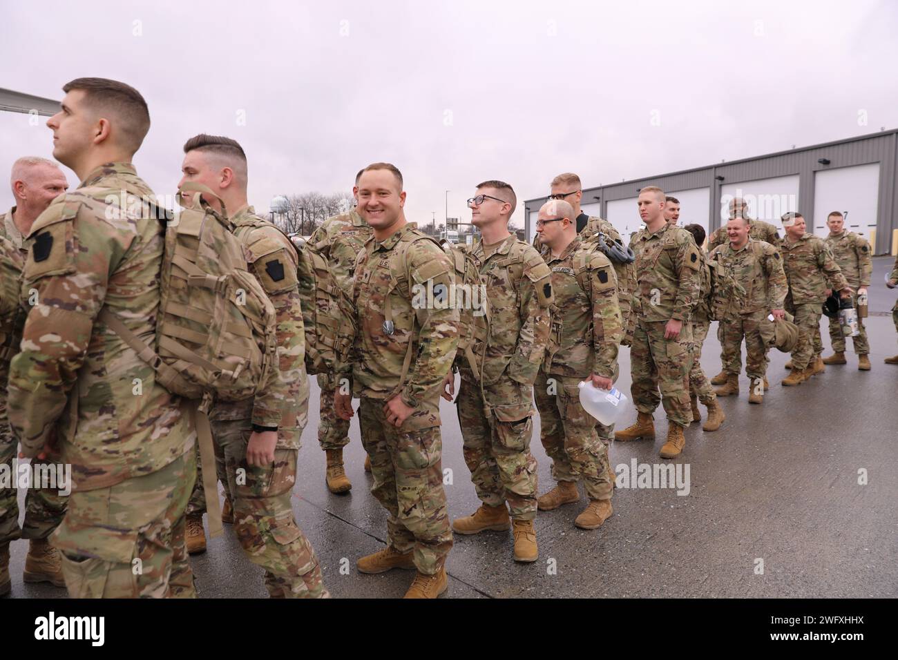 U.S. Army Soldiers with the Pennsylvania National Guard’s 56th Striker ...