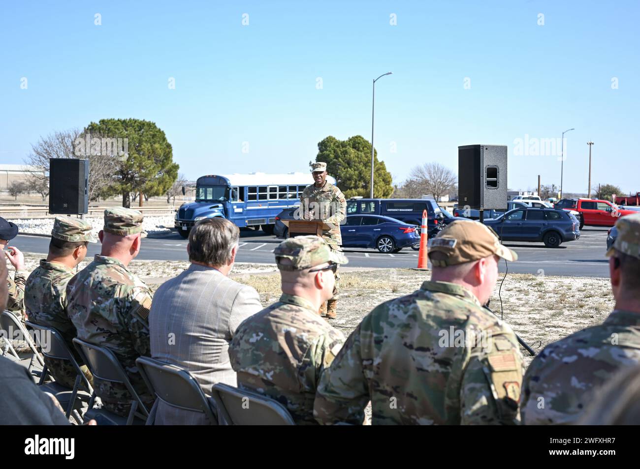 U.S. Air Force Col. Robert Moore, 47th Mission Support Group commander ...