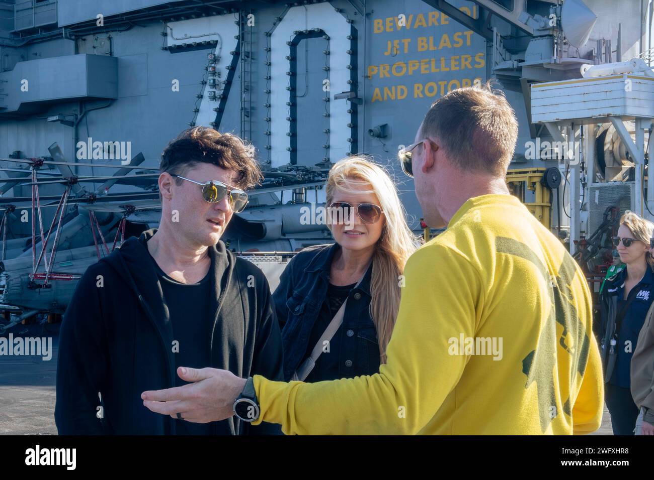 240120-N-TY704-1061 PHILIPPINE SEA (Jan. 20, 2024) Lt. Austin Starner ...