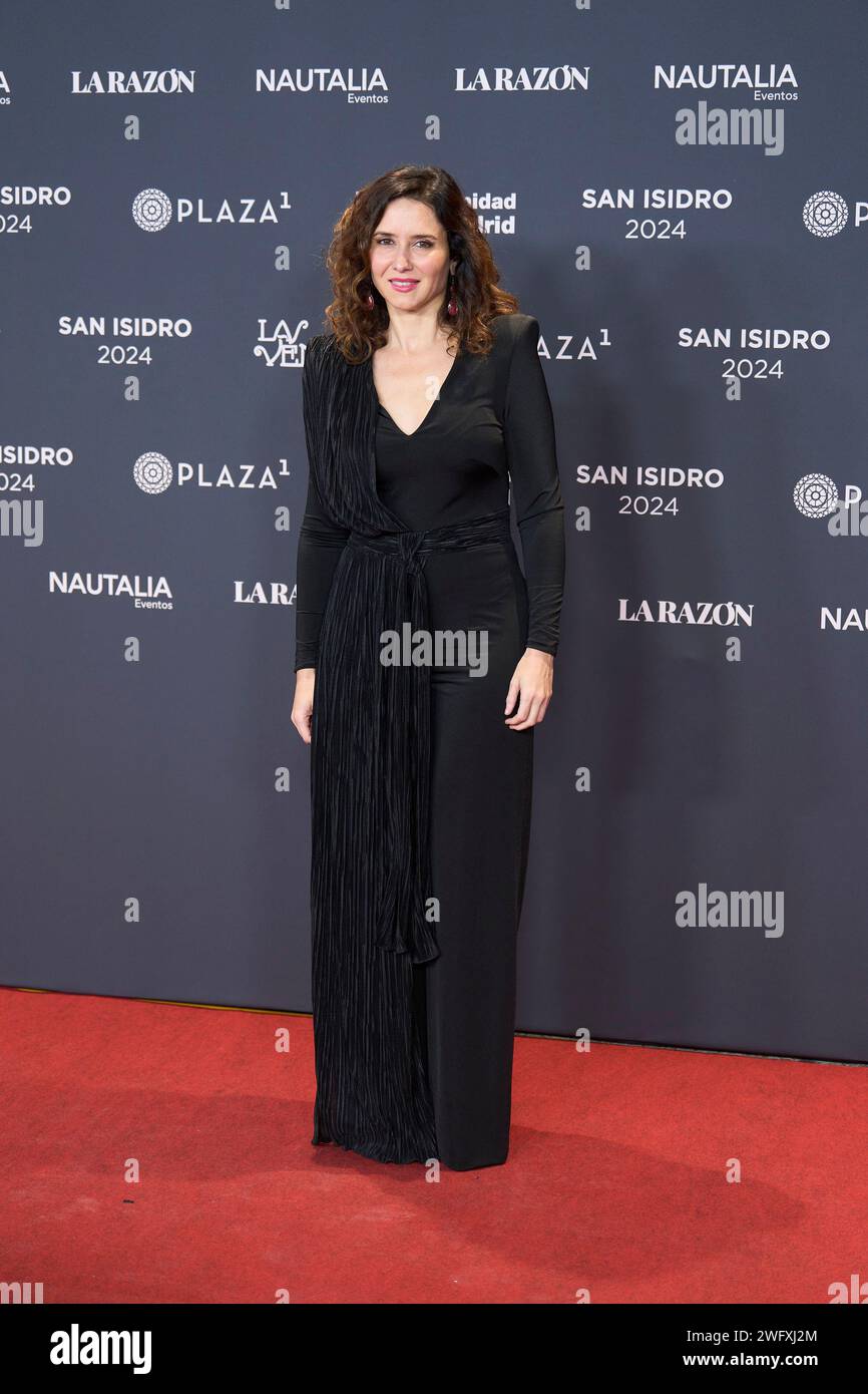 Madrid. Spain. 20240201, Isabel Diaz Ayuso, President of Madrid attends ...