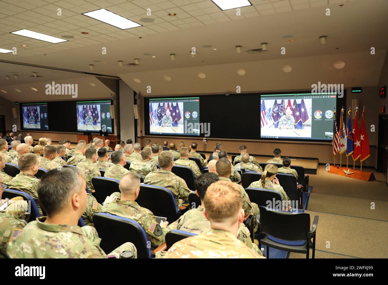 Gen. Randy A. George, Chief of Staff of the Army, speaks to Army ...