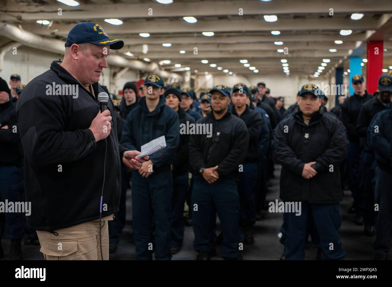 240123-N-UF626-1076, NAVAL STATION NORFOLK – U.S. Navy Capt. Benjamin ...