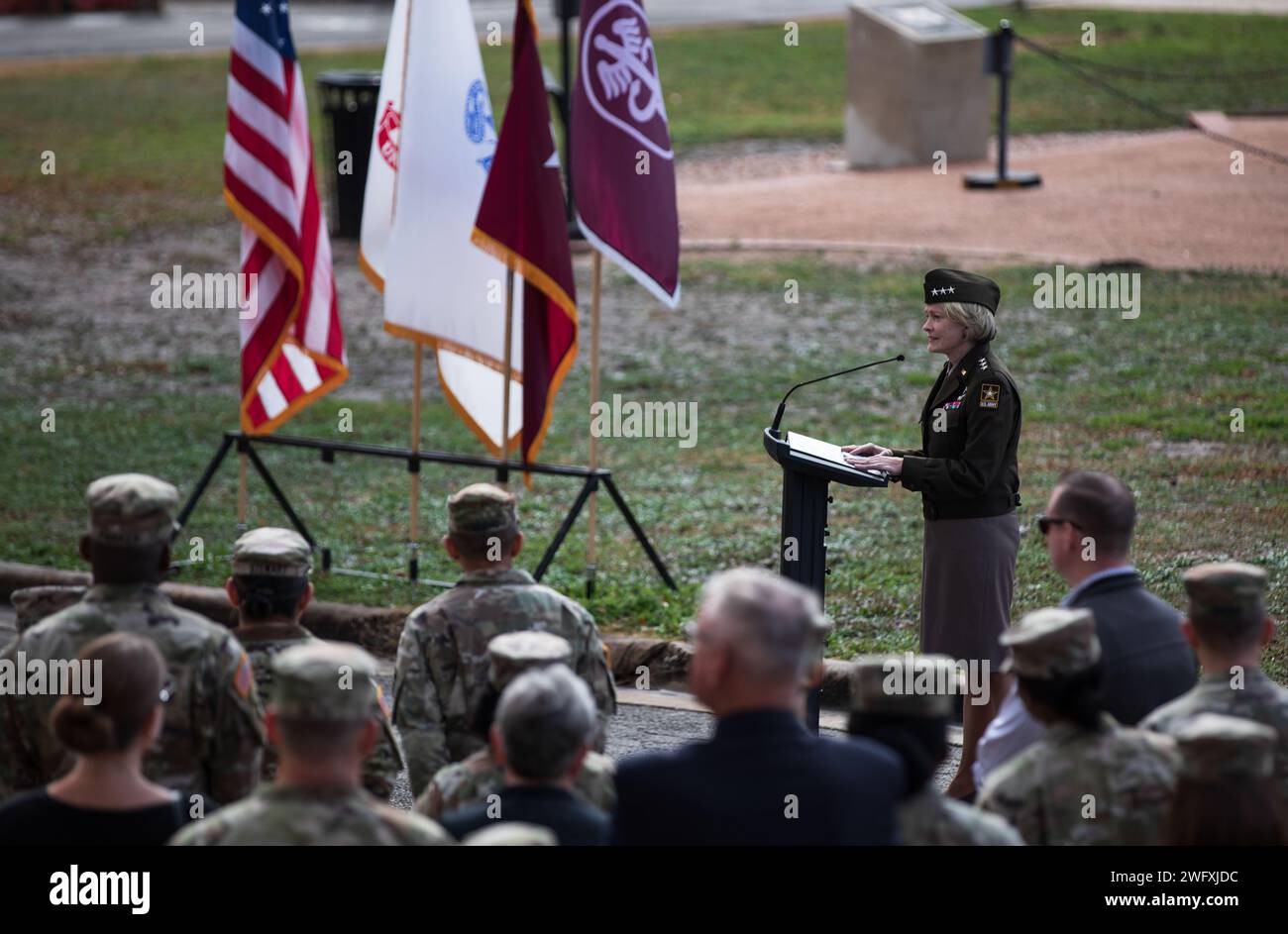 Gen. Randy George, Army Chief of Staff, promotes Maj. Gen. Mary K ...