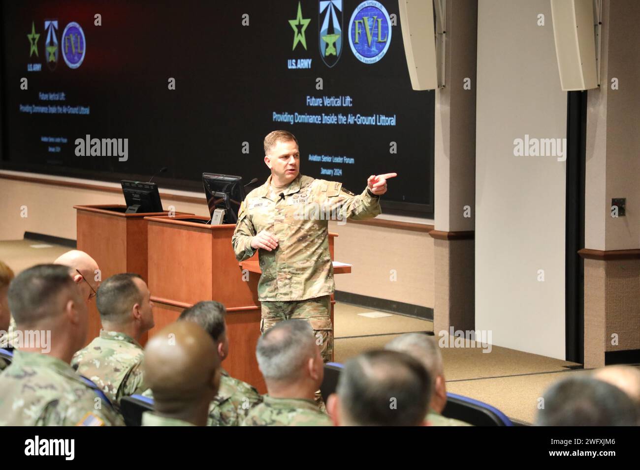 Brig. Gen. Phillip Baker, director, Future Vertical Lift Cross ...