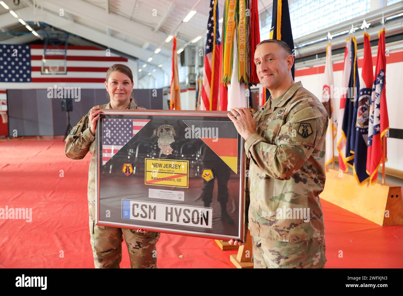 U.S. Army Reserve Brig. Gen. Karen Monday-Gresham, commanding general ...