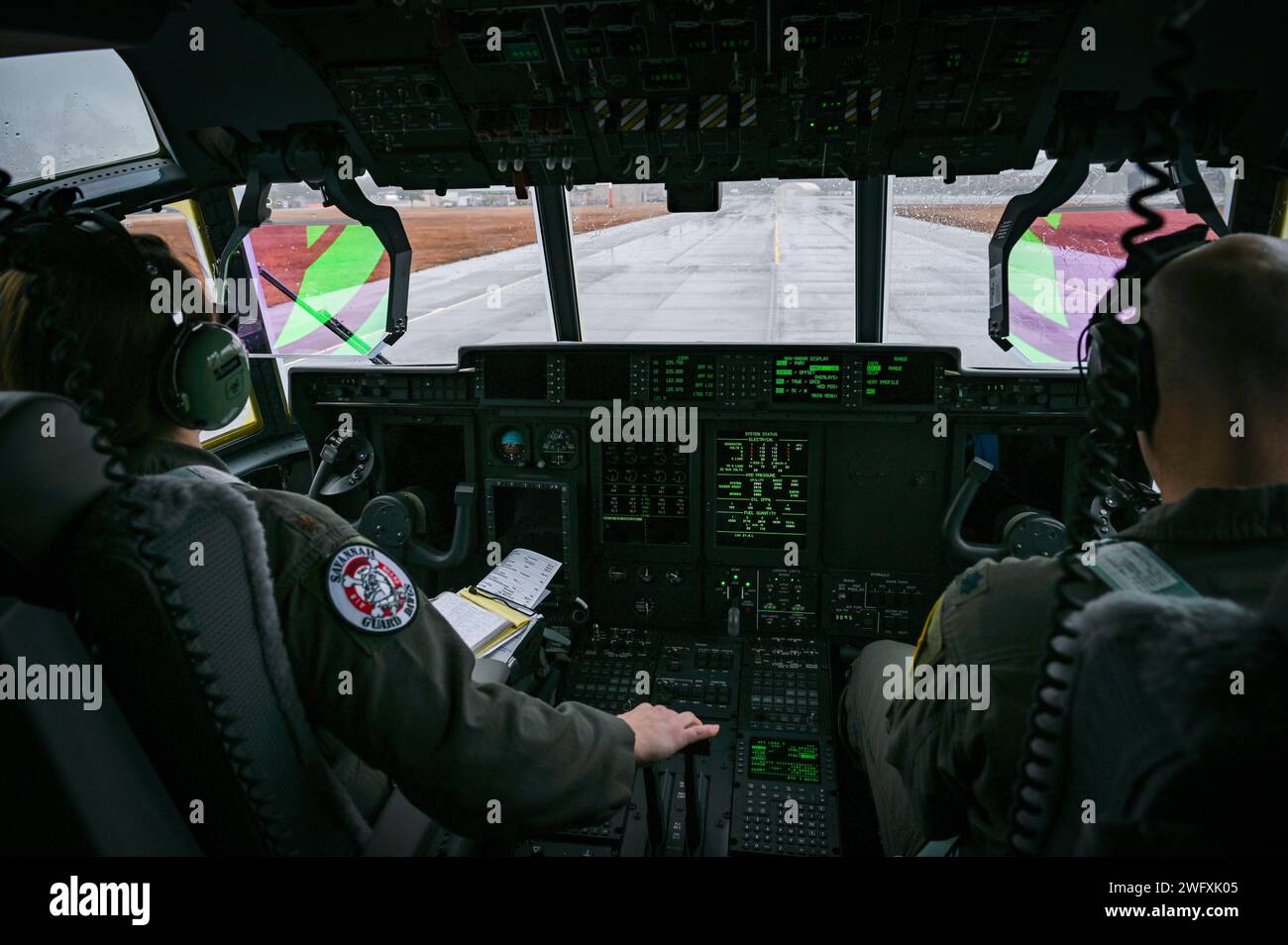 U.S. Air Force Maj. Julianne Schurr and Lt. Col. Timothy Lang, both ...