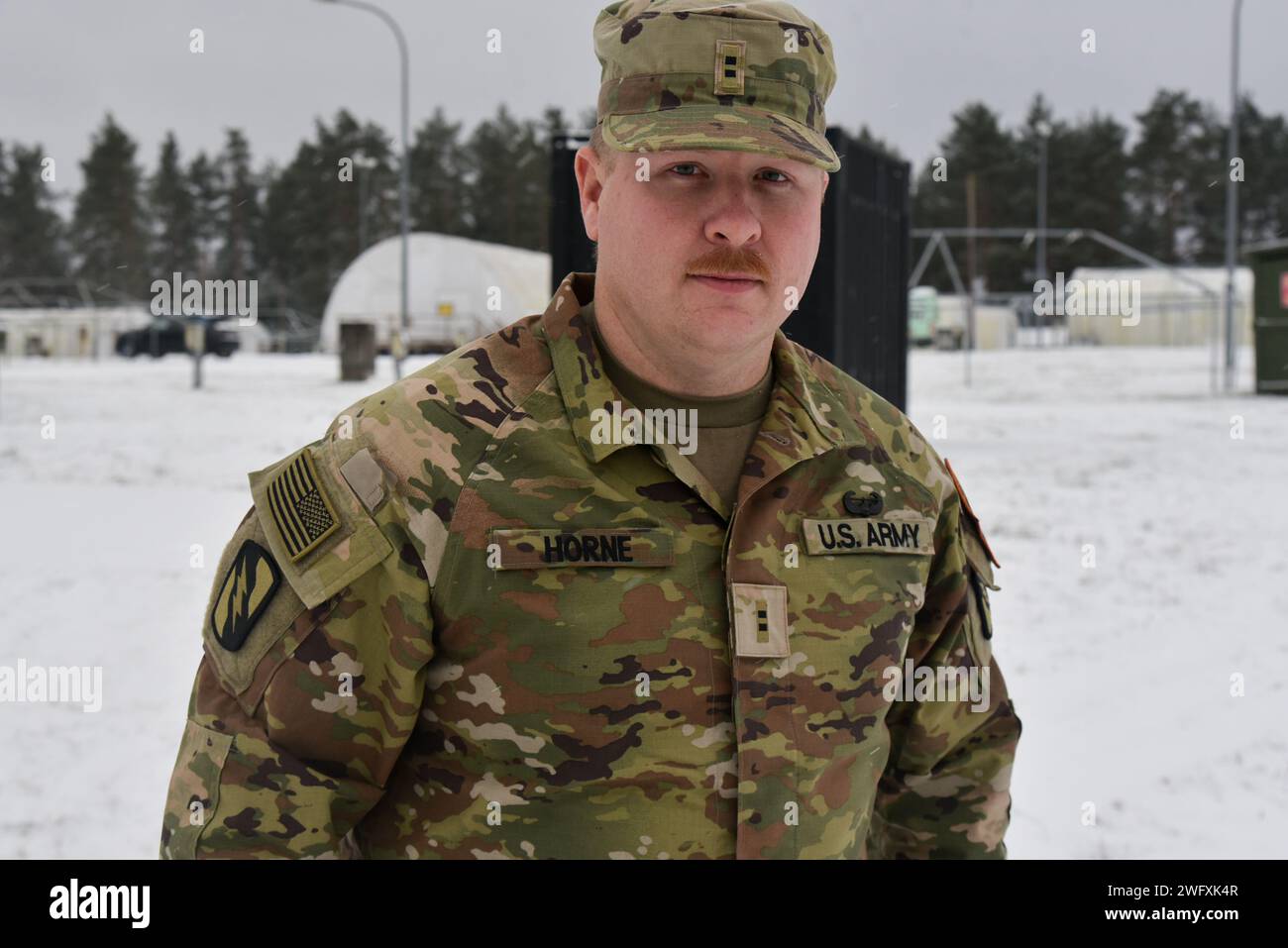 Chief Warrant Officer 2 Bobby Horne, member of Joint Multinational ...