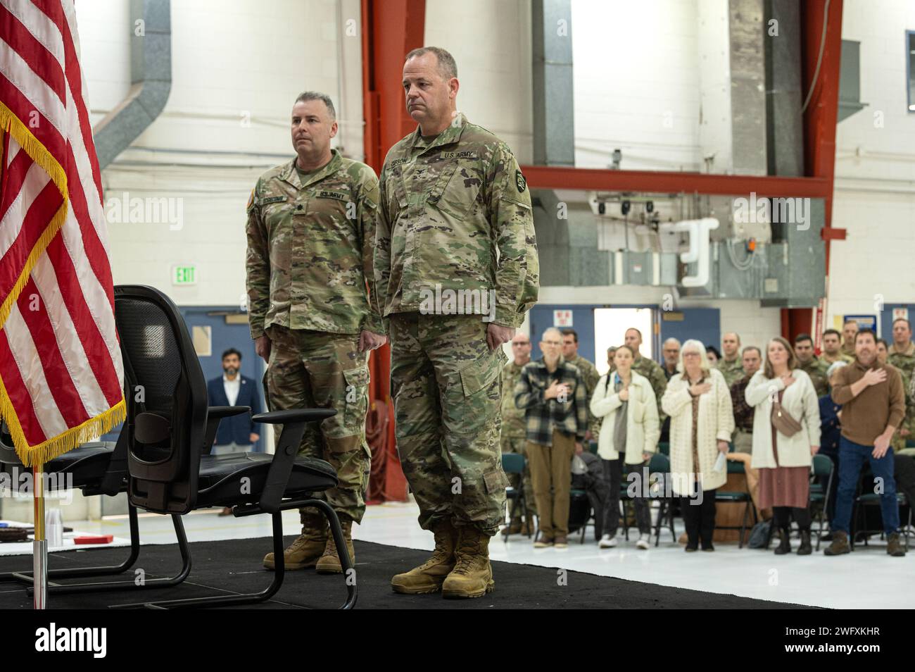 Oregon Army National Guard Col. Russell Gibson, 82nd Troop Command ...