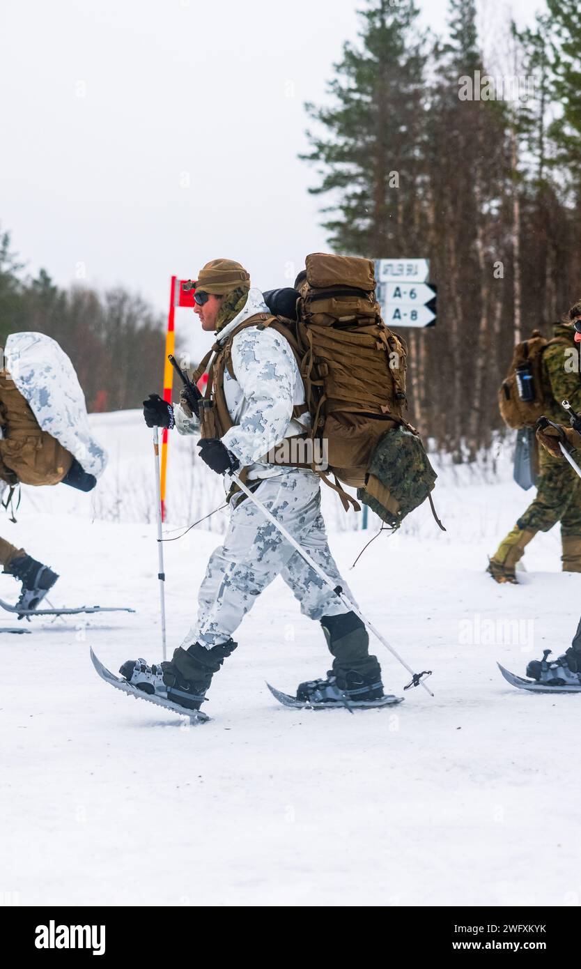 U.S. Marine Corps Cpl. Eduardo BenitezGuerrero, a low-altitude air ...