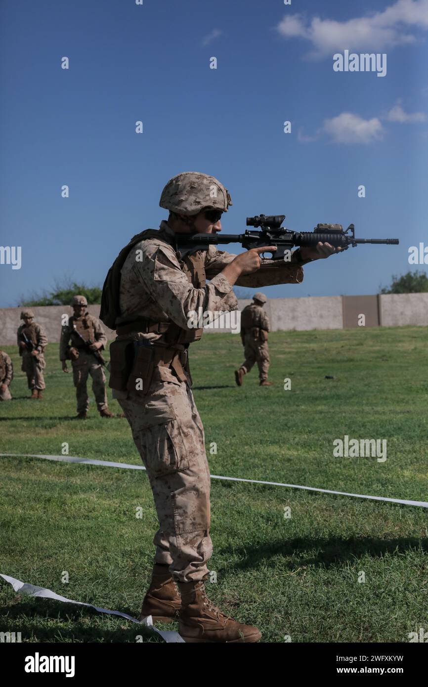 U.S. Marine Corps Lance Cpl. Avery Rushing, admin specialist ...
