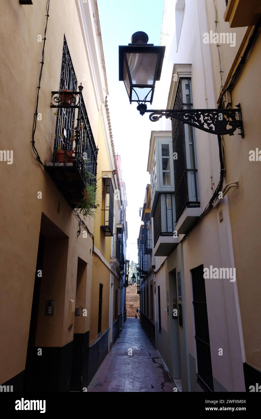 Street scene in Seville, Spain Stock Photo - Alamy