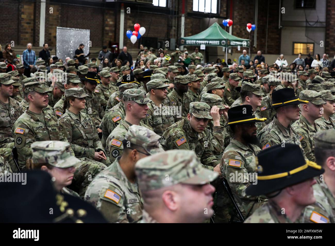 U.S. Army Soldiers with the 102nd Cavalry Regiment, 44th Infantry ...