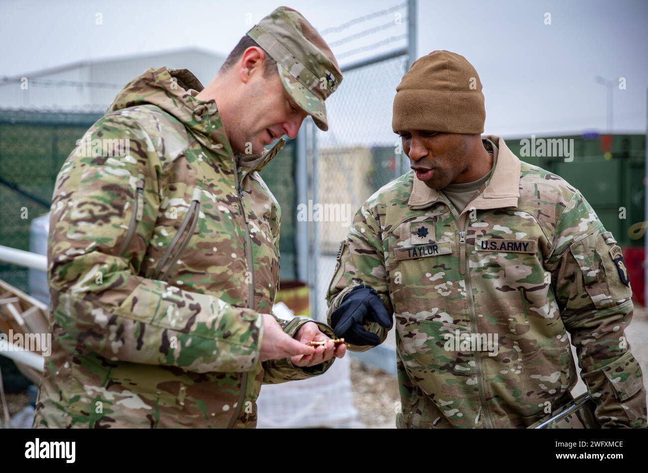 Maj. Gen. Oliver Kingsbury (left), Deputy Commanding General for ...