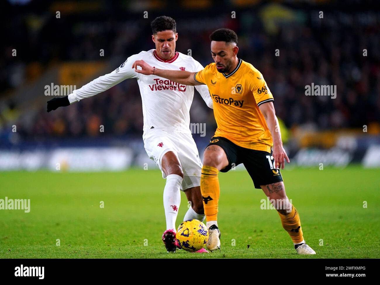 Raphael varane manchester united 2024 hi-res stock photography and ...