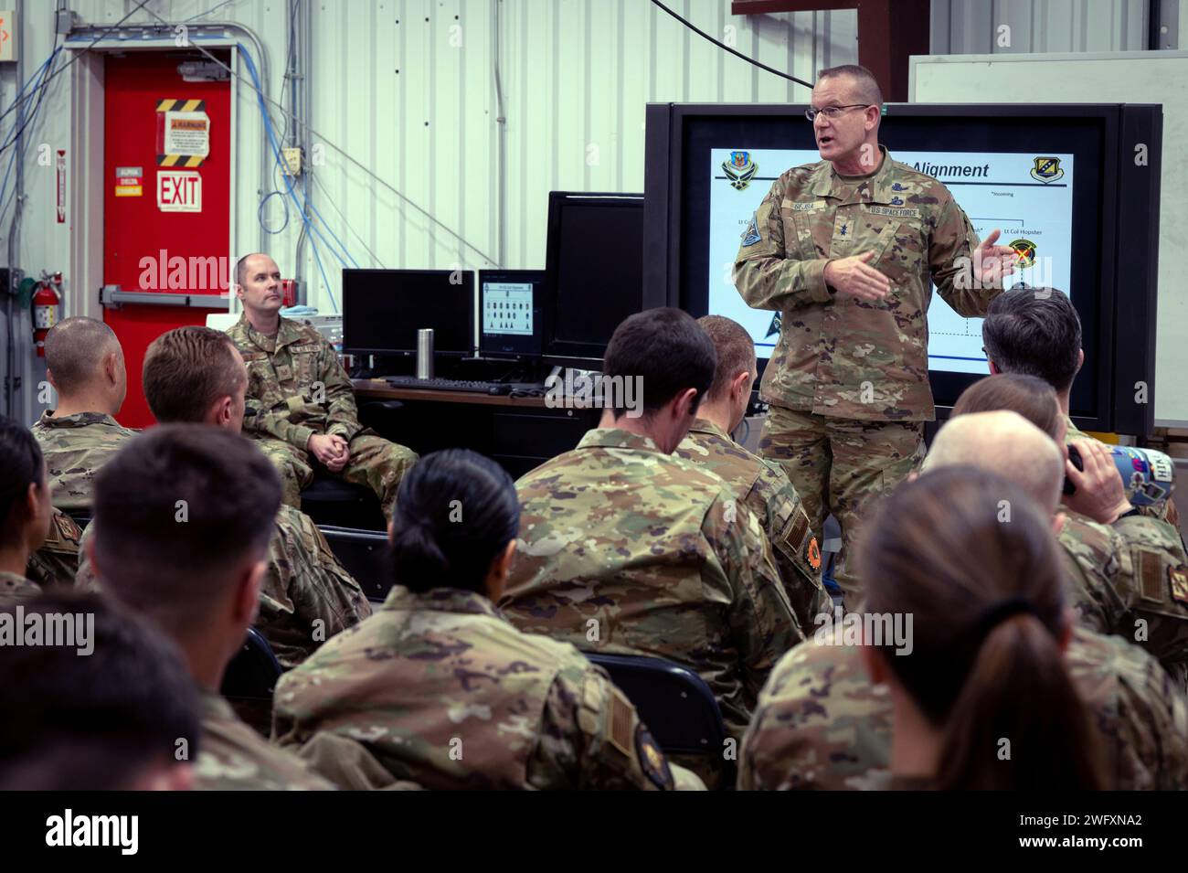 U.S. Space Force Maj. Gen. Timothy Sejba, the commander of Space ...