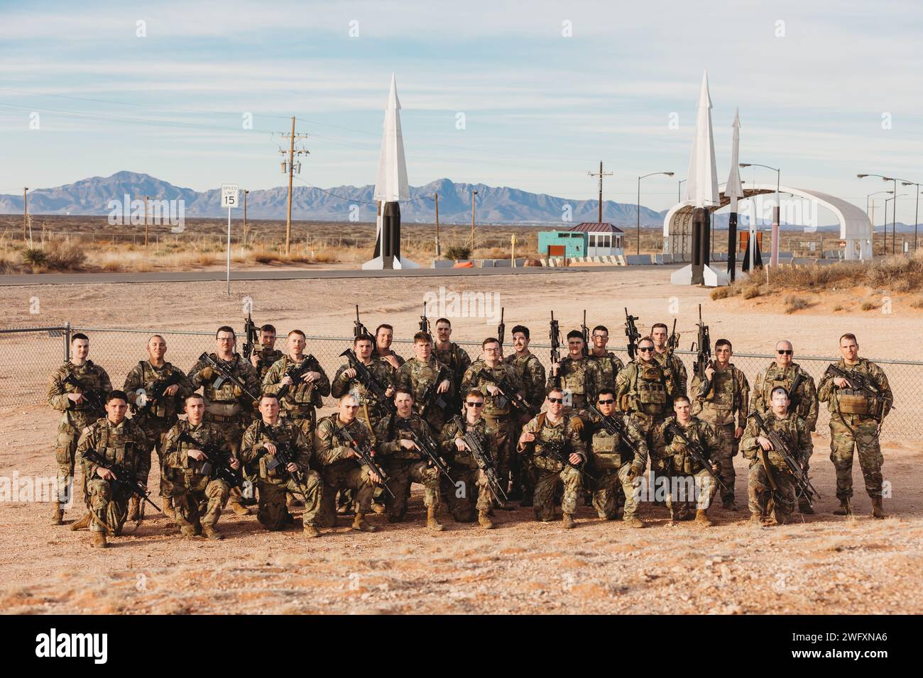 U.S. Soldiers with Charlie Company, 1st Battalion, 112th Infantry ...