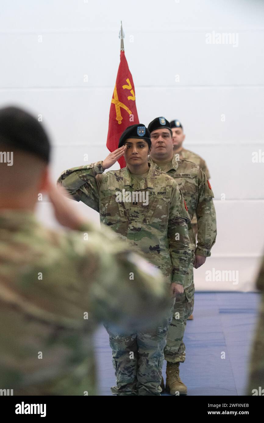 U.S. Army Cpt. Kamal Gill assigned to 1st battalion, 77th Field ...