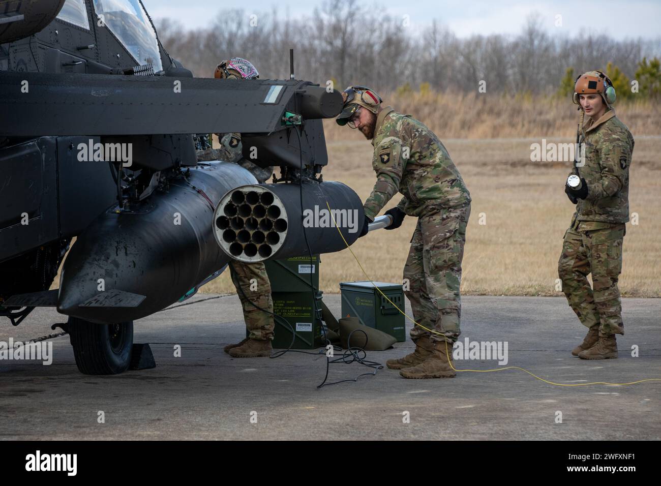 Soldiers from Alpha company, 2nd squadron, 17th Cavalry Regiment, 101st ...