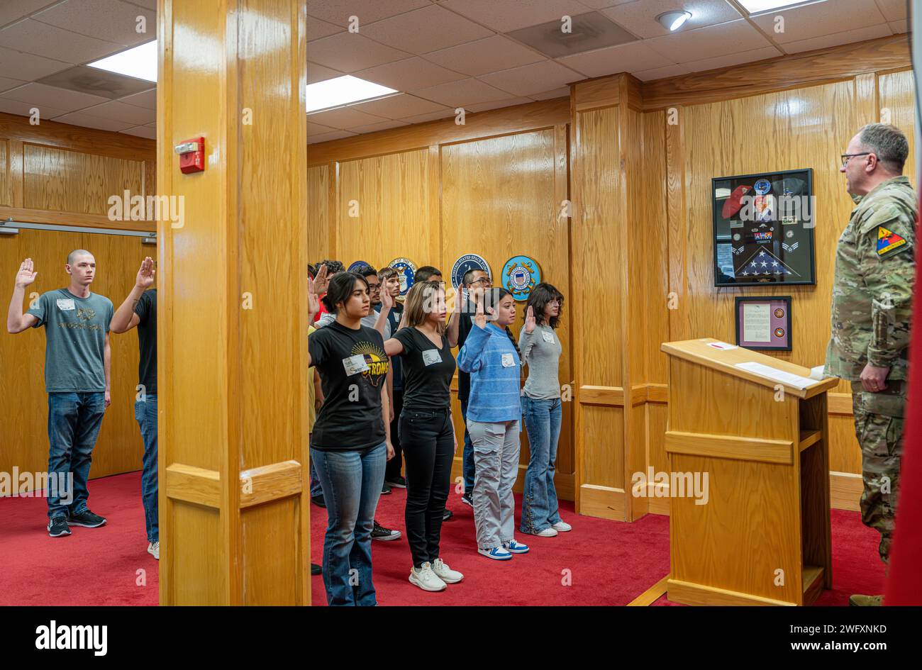 Military entrance processing station meps hi-res stock photography and ...