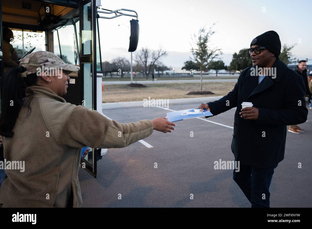 U.S. Air Force 2nd Lt. Faith Powers, 502nd Air Base Wing public affairs ...