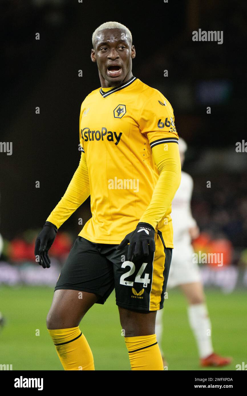 1st February 2024; Molineux Stadium, Wolverhampton, West Midlands ...