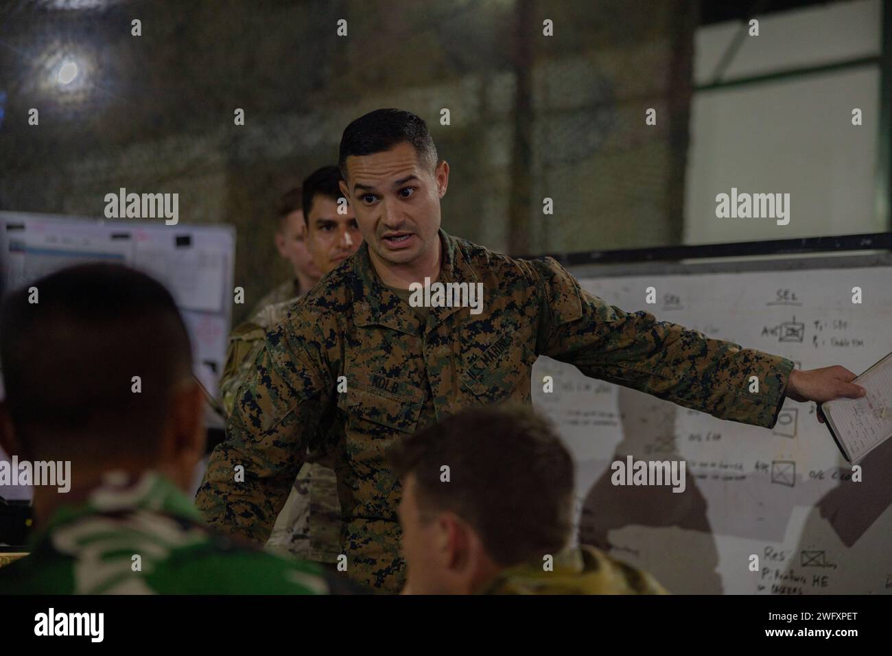 U.S. Marine Corps Maj. Patrick Kolb, the commanding officer of 3rd ...