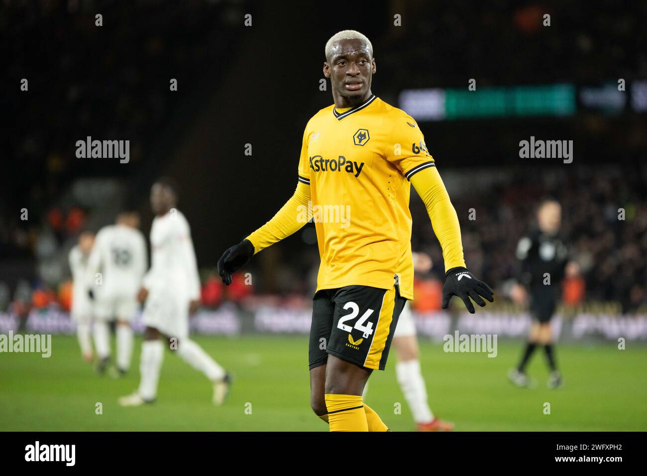 1st February 2024; Molineux Stadium, Wolverhampton, West Midlands ...