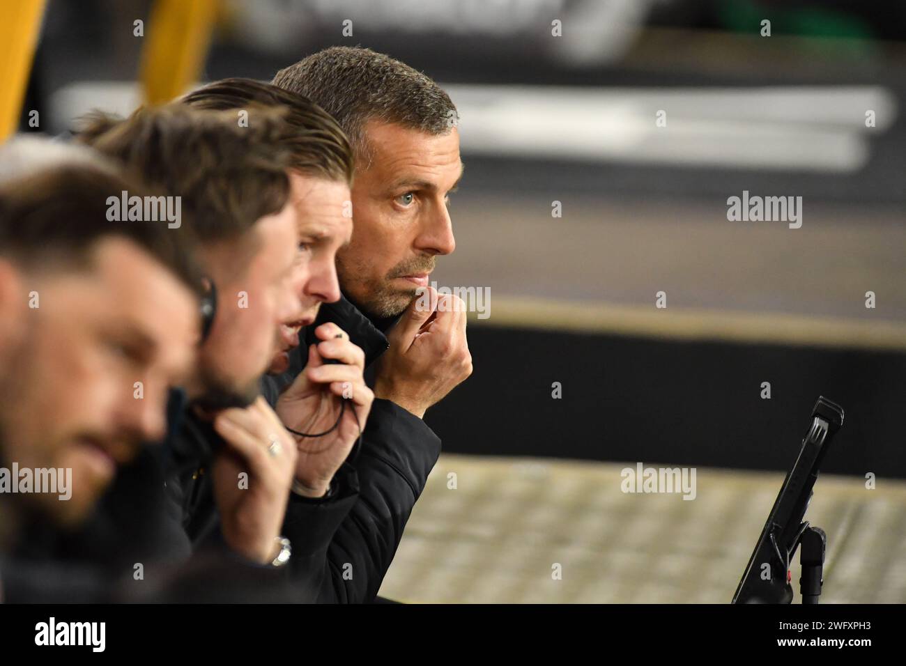 1st February 2024; Molineux Stadium, Wolverhampton, West Midlands ...