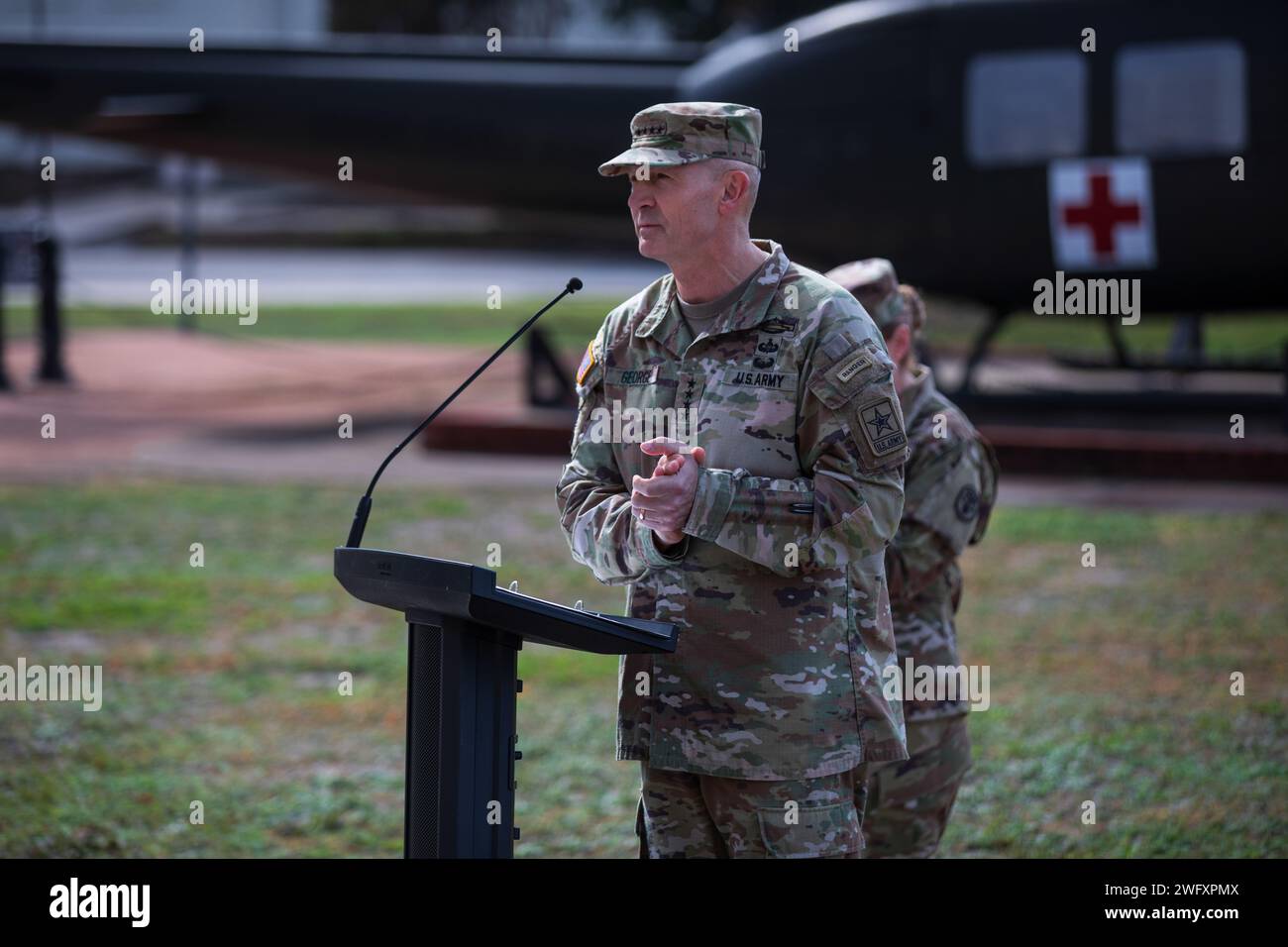 Gen. Randy George, Army Chief of Staff, promotes Maj. Gen. Mary K ...