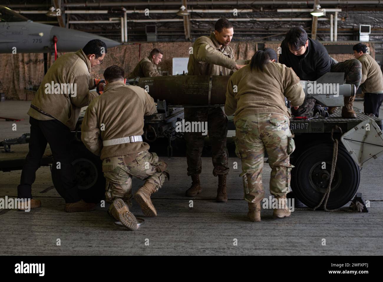Members from the 51st Munitions Squadron participate in the annual Load ...