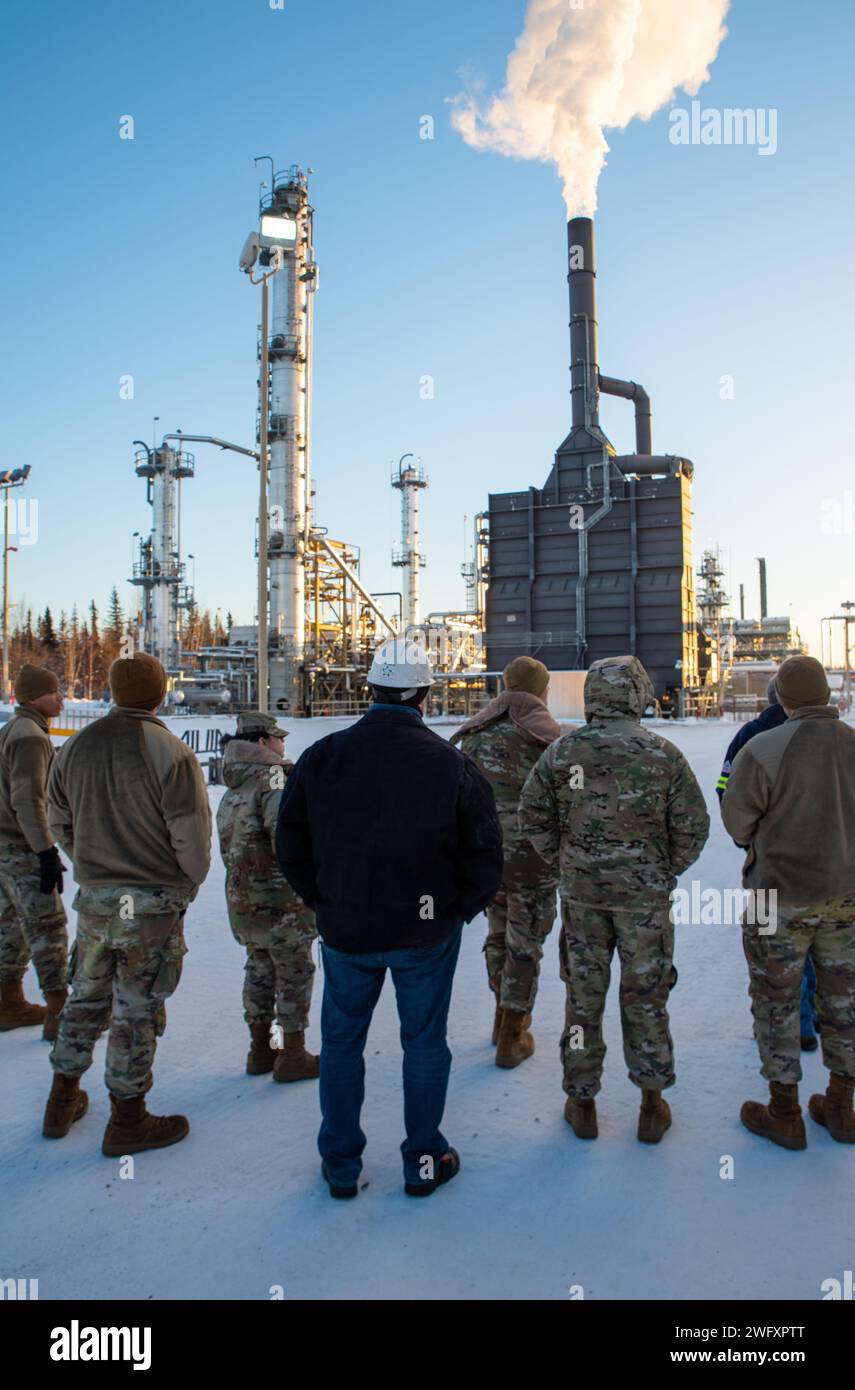 Petro Star Inc. employees, 354th Logistics Readiness Squadron Airmen ...